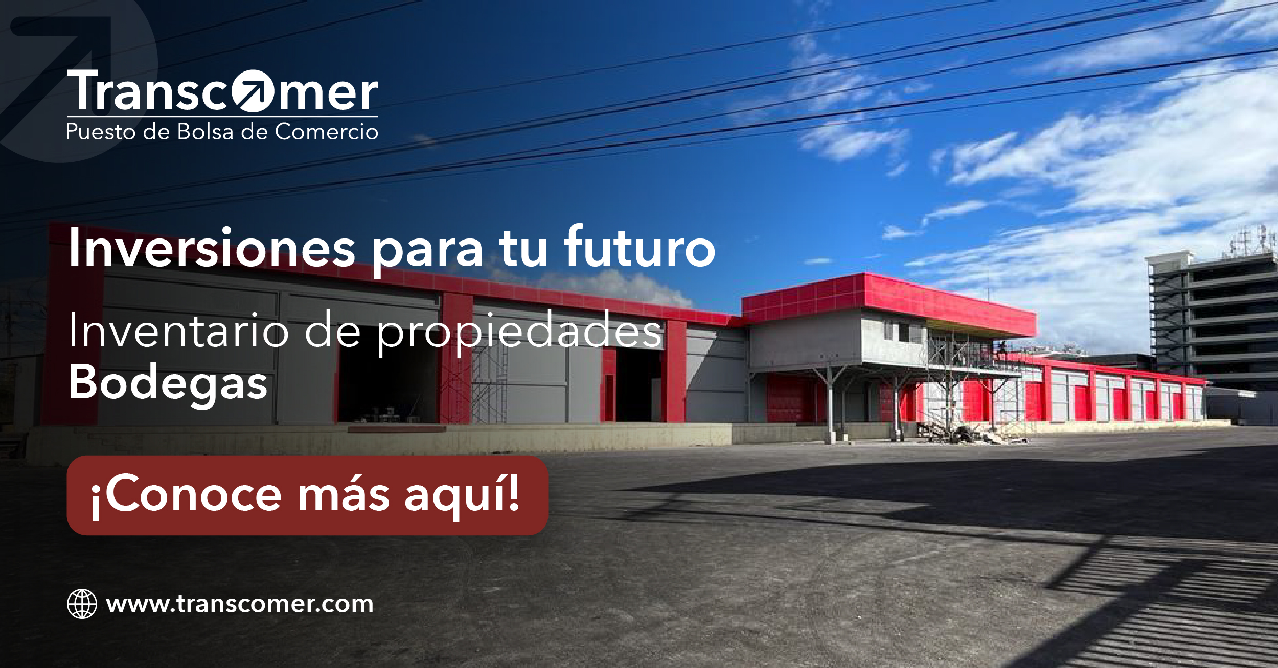 Inversión inmobiliaria - Bienes inmuebles - Bodegas - Transcomer
